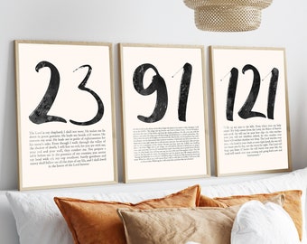 Lord Jesus My Shepherd Watercolor Wall Art Poster Bible Scene Modern ...