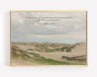 Lord Jesus My Shepherd Watercolor Wall Art Poster Bible Scene Modern ...