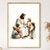 Jesus Teaching Children Watercolor Wall Art Poster Minimal Modern Holy ...