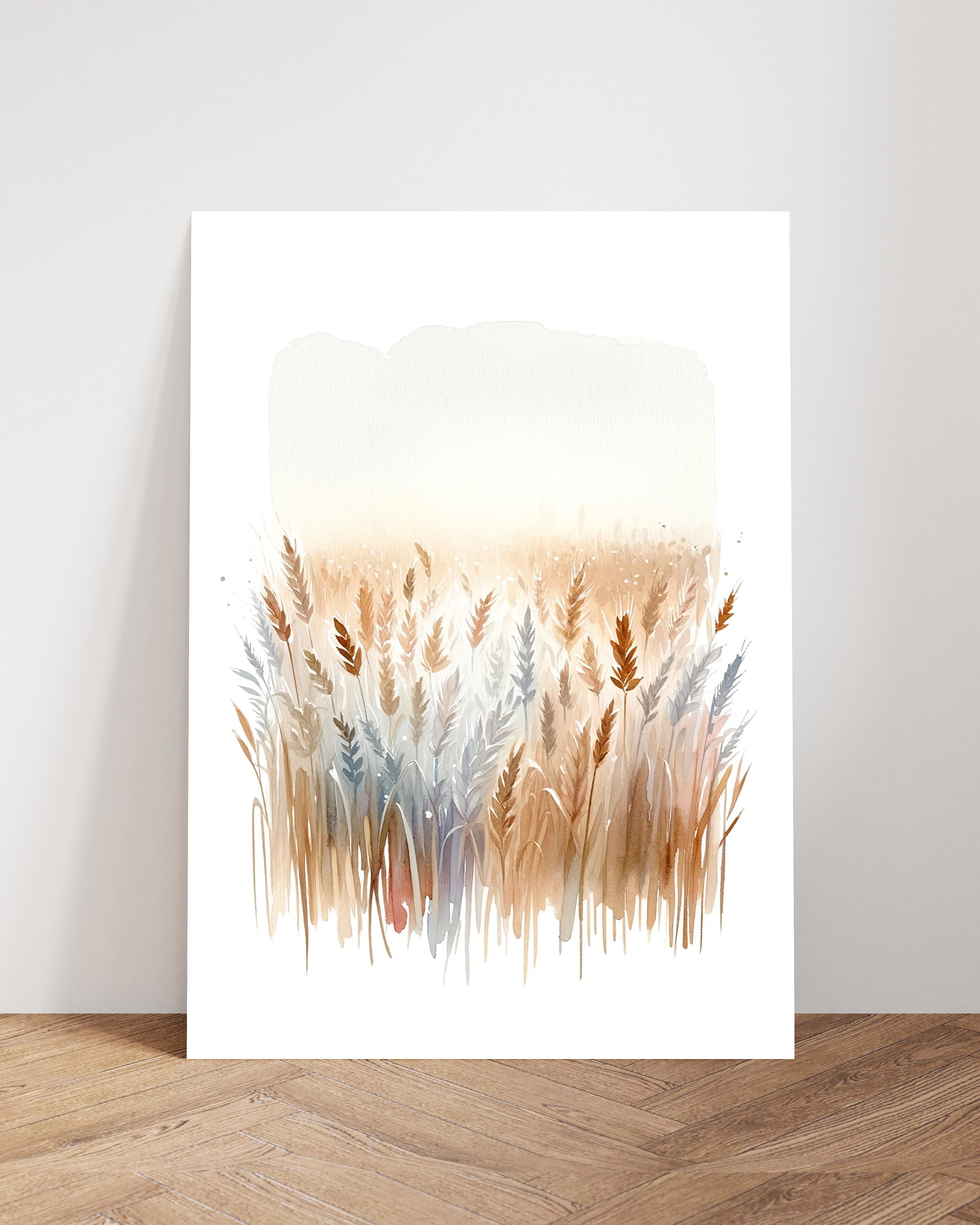The Parable of Wheat & Tares Canvas Wall Art Poster Modern Bible Verse ...