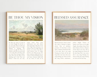 Lord Jesus My Shepherd Watercolor Wall Art Poster Bible Scene Modern ...