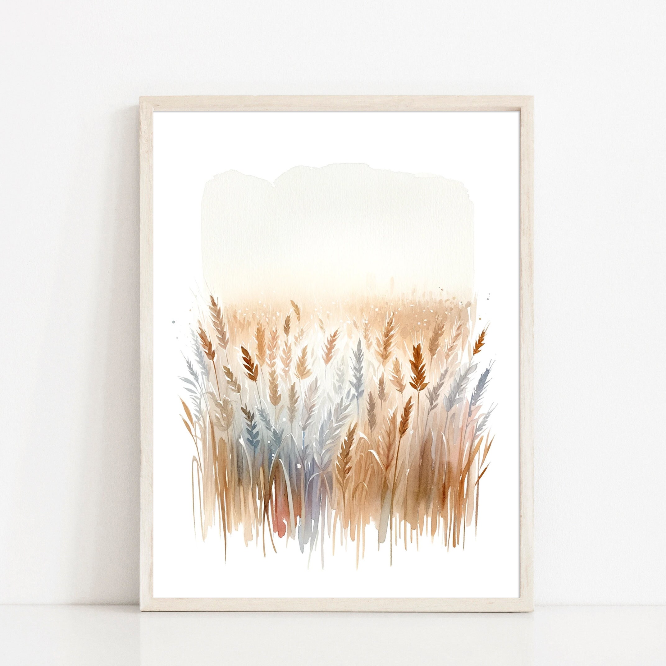 The Parable of Wheat & Tares Canvas Wall Art Poster Modern Bible Verse ...