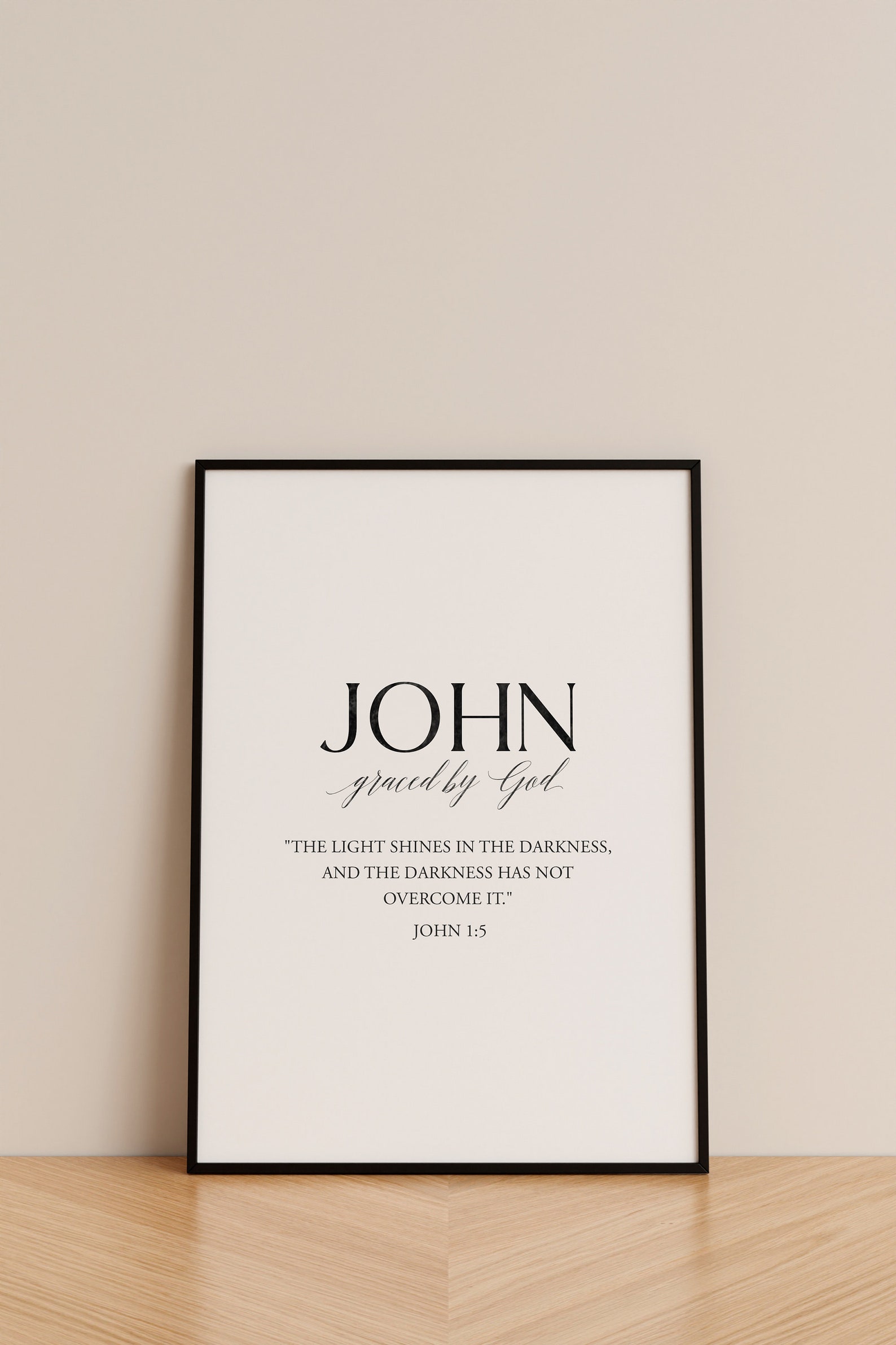 Personalized Name Meaning Sign Custom Biblical Name Definition Wall Art ...