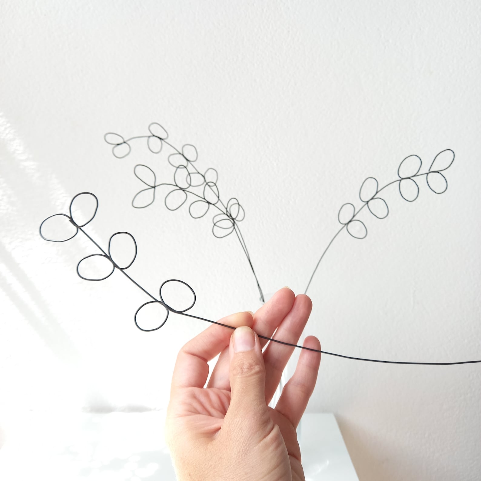 Lovely Wire Leaves Art Objects Wire Art Home Decor Authentic - Etsy