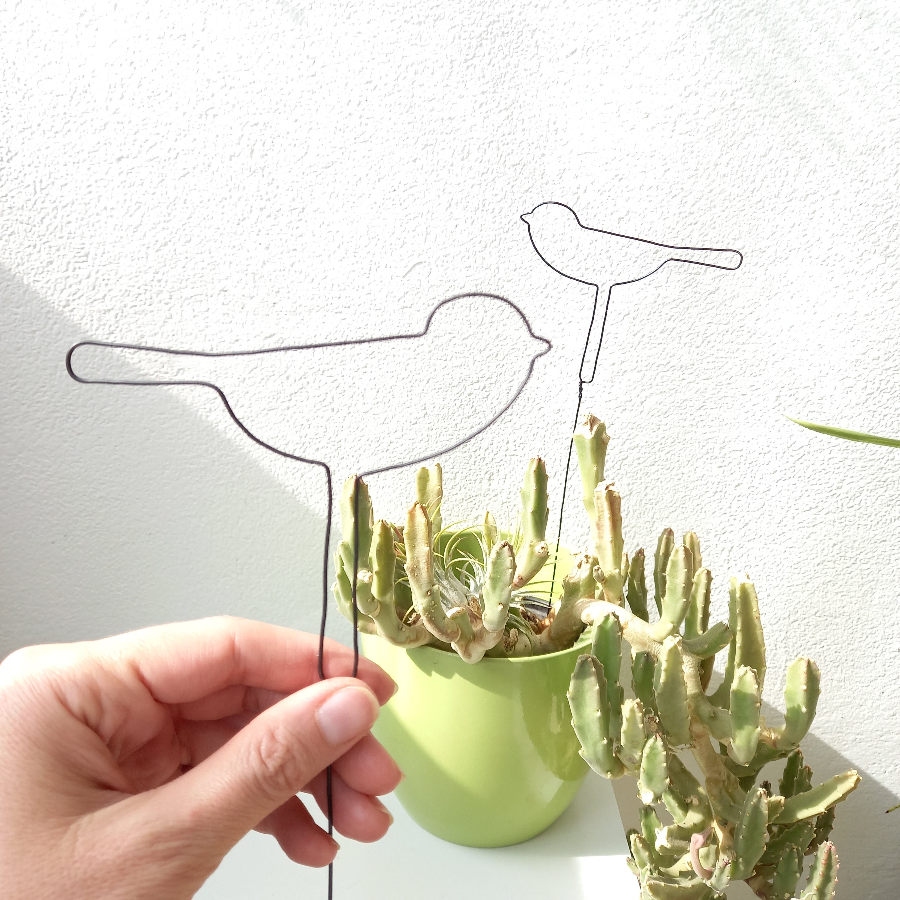 Art Objects Lovely Wire Birds Wire Art Home Decor Black Bird Art ...