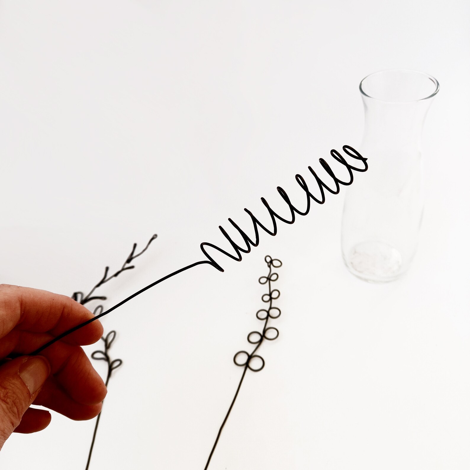 Decorative Wire Branch Art Objects Wire Art Home Decor Living Room ...