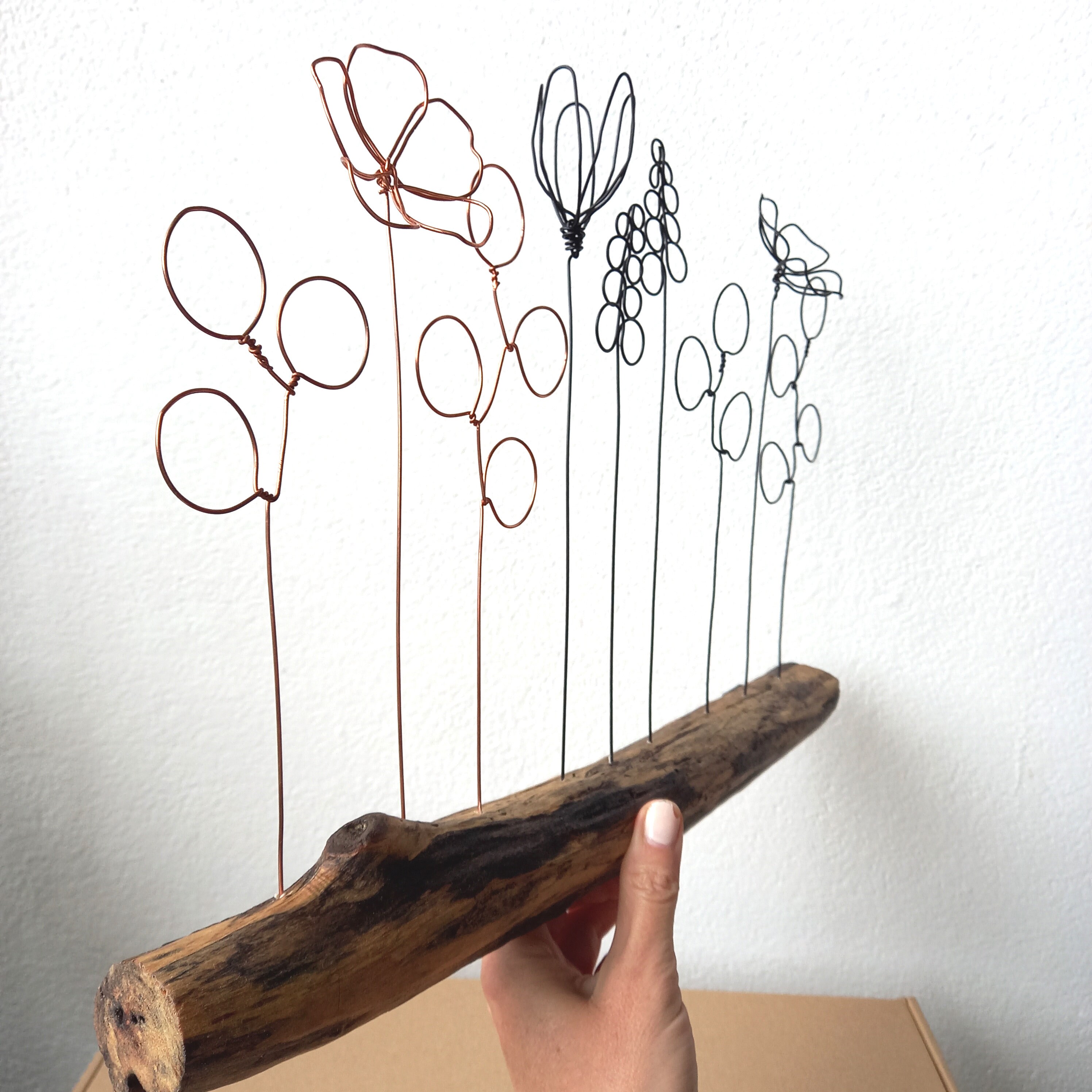 Unique Wire Art Object, Wall Sculpture for Home Decoration, Visual Art ...