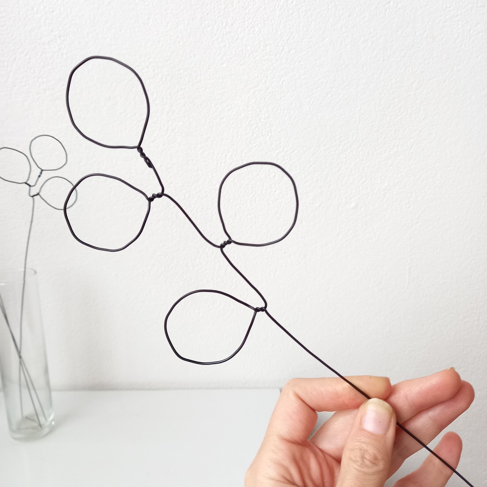 Lovely Wire Leaves Art Objects Wire Art Home Decor Authentic - Etsy