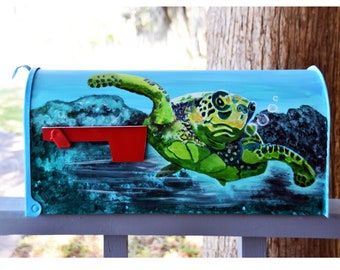 Turtle Mailbox | Etsy