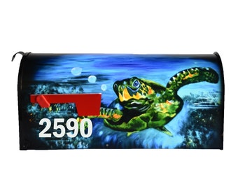 Sea Turtle Mailbox | Etsy