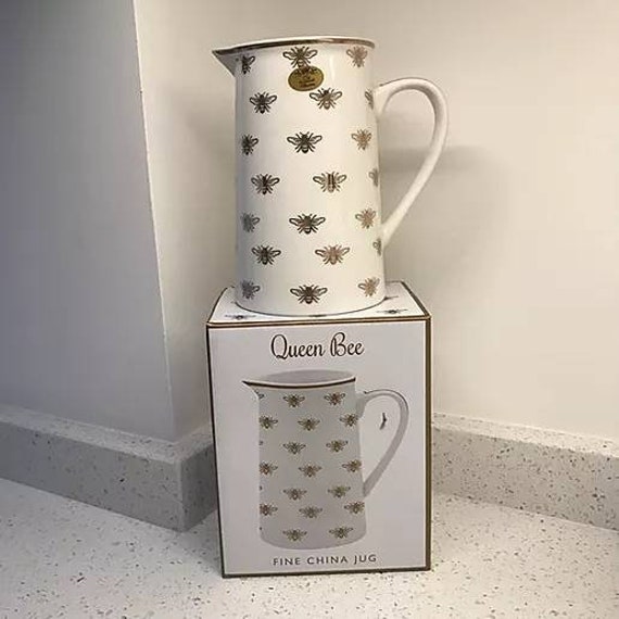 Bee Jug / Fine China Jug / Kitchenware / Vase / Bee Decor / - Etsy