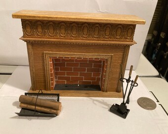 Miniature Fireplace - Etsy