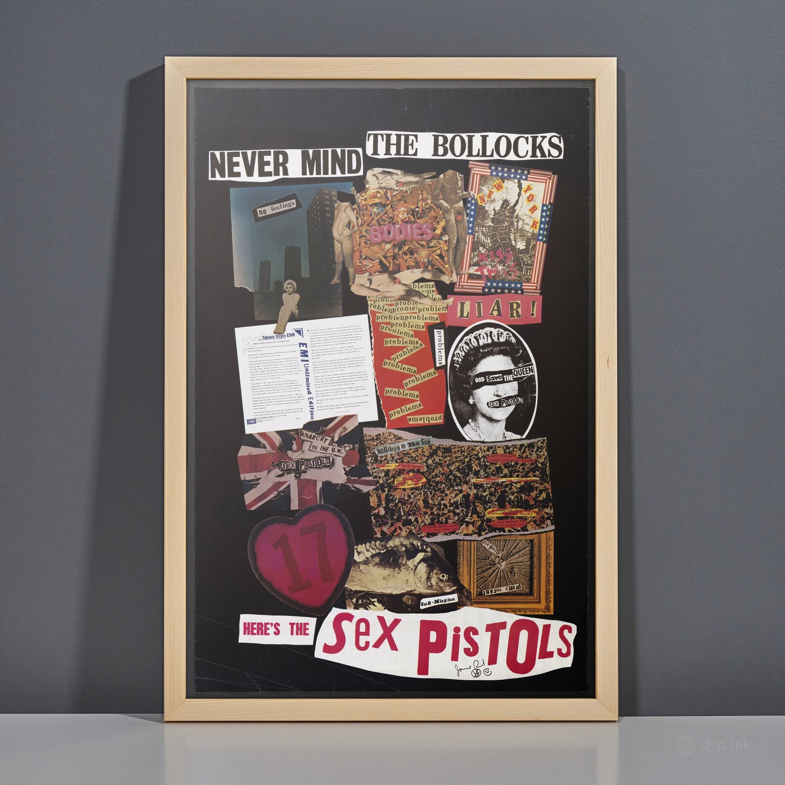 Sex Pistols Never Mind The Bollocks Poster High Resolution Etsy