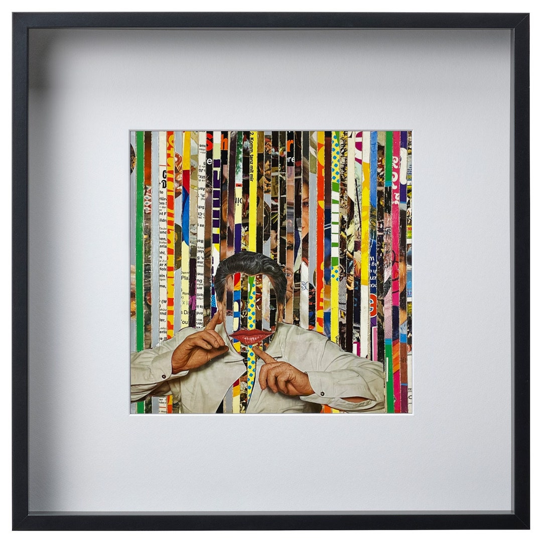 02 Fine Line Collage Original Artwork Old Vintage Vinyl Limited Edition ...