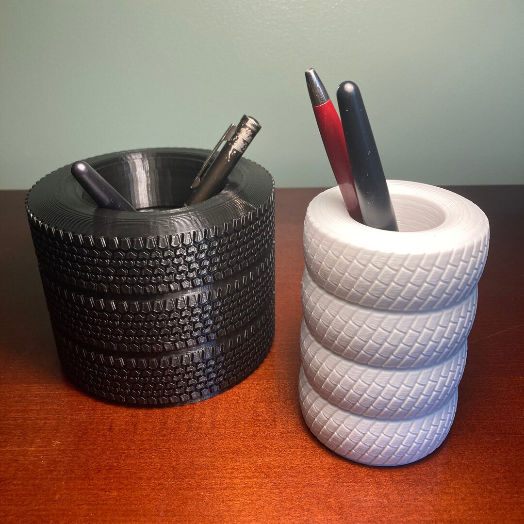 Tire Stack Fountain Pen Holder and Storage - Desktop Pen Organizer ...