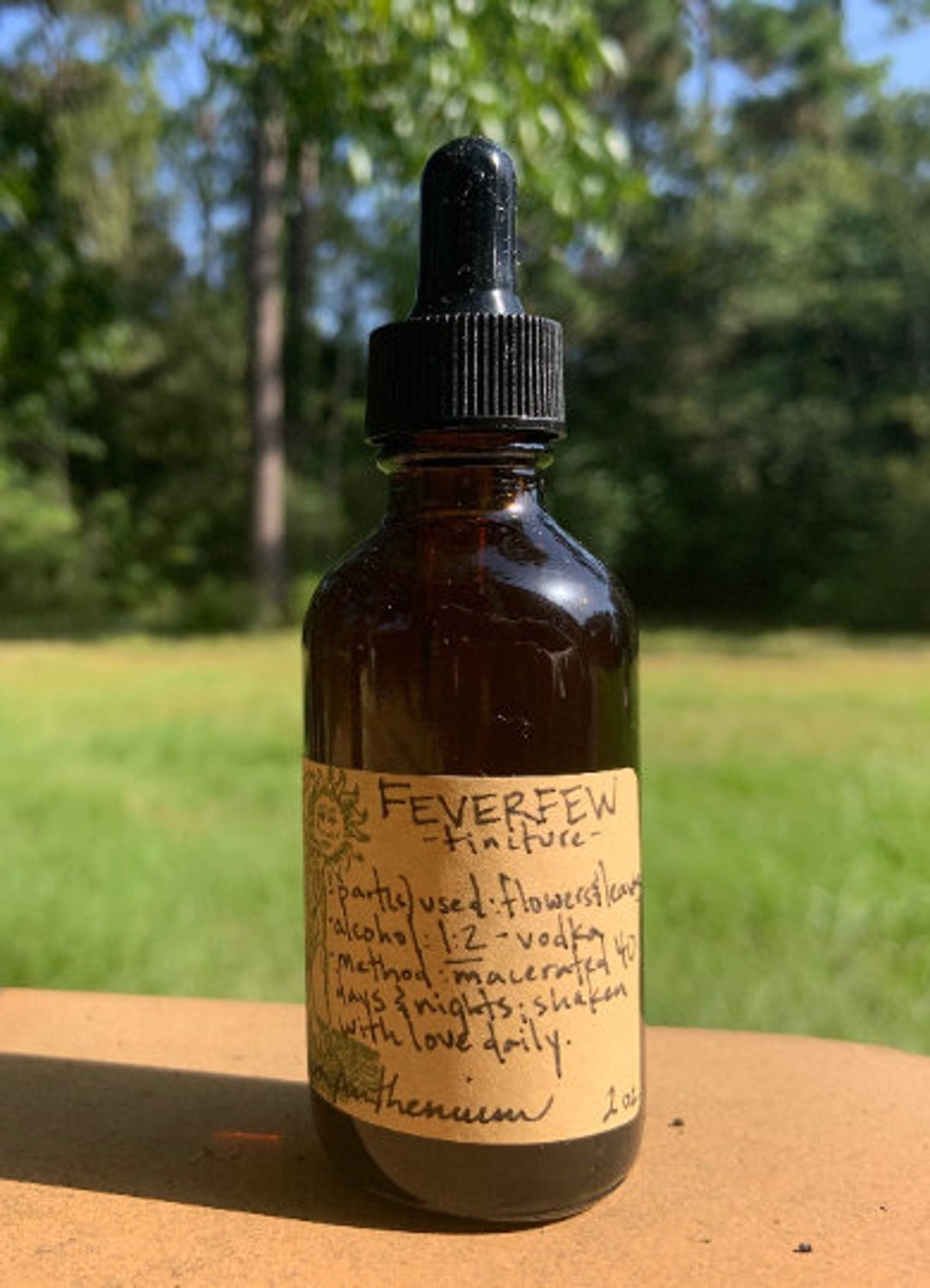 Tincture - FEVERFEW (tanacetum Parthenium) - Etsy