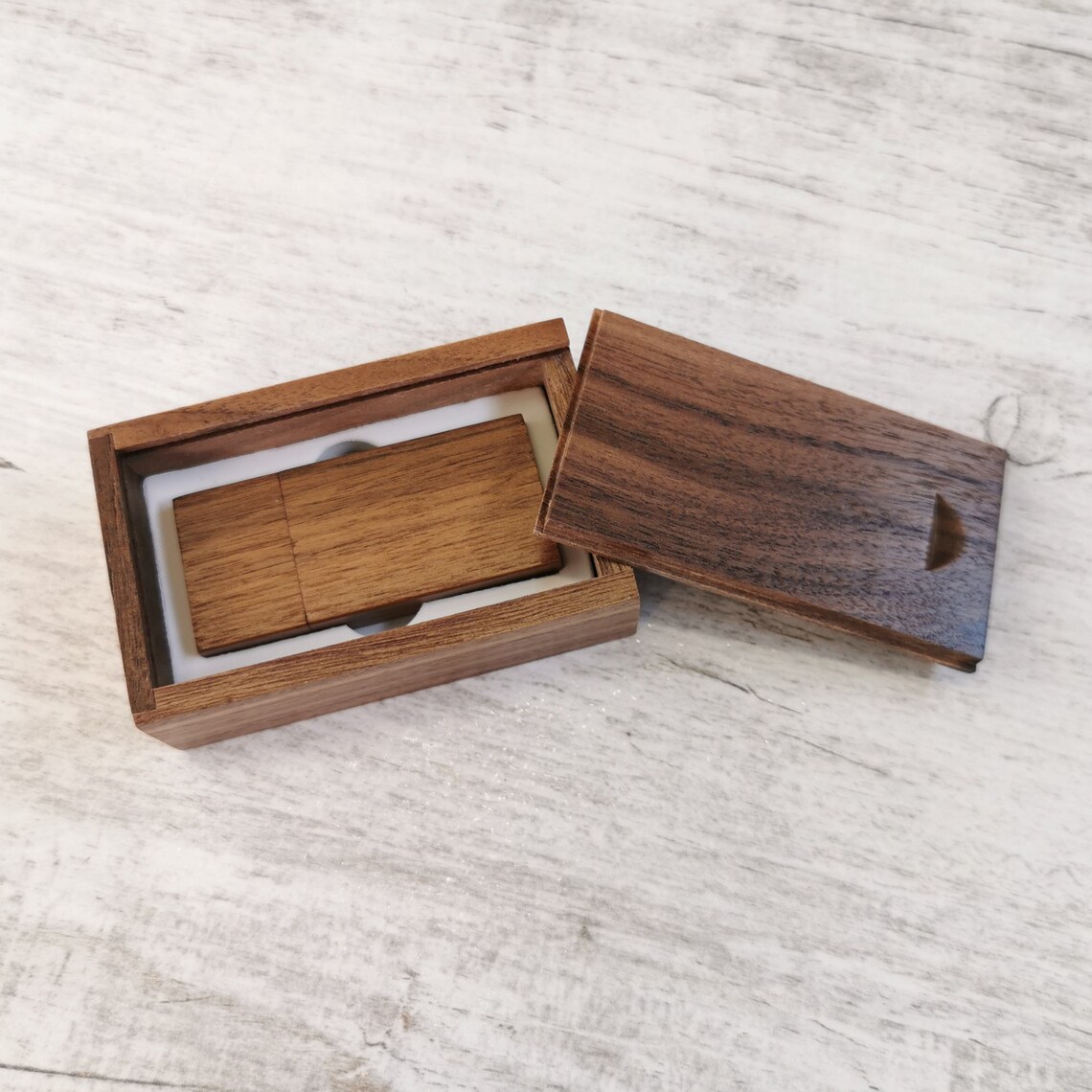 Engraving USB Flash Drive Custom USB Box Personalized Wooden - Etsy