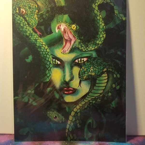 Medusa Art Print - Etsy