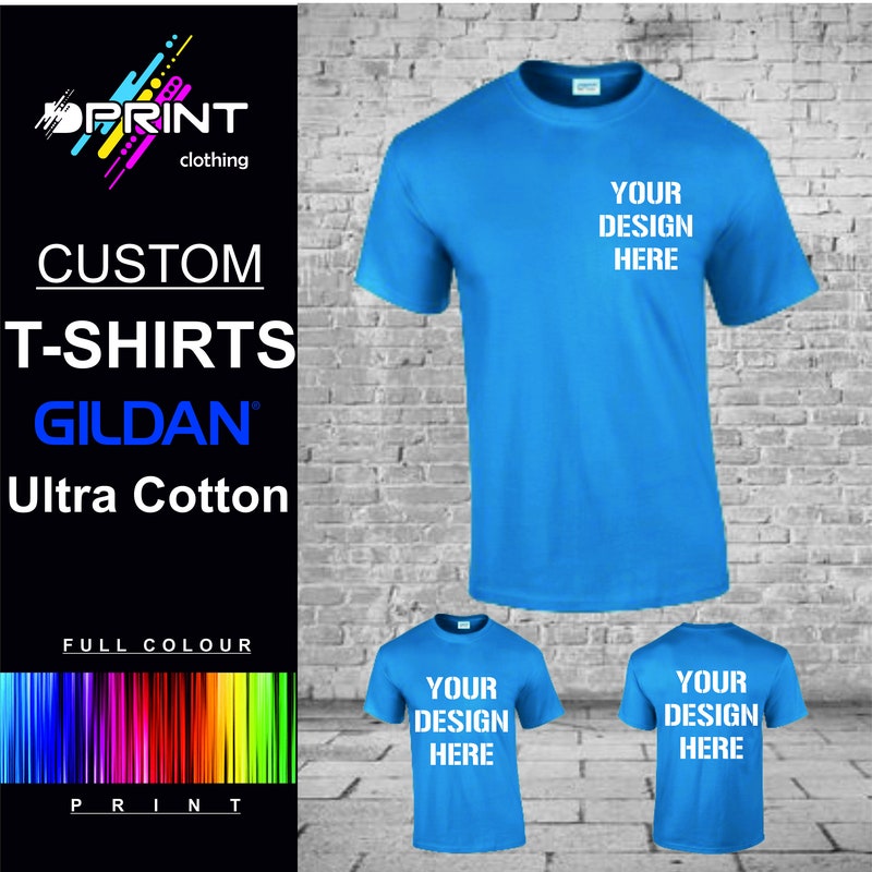 Custom Logo Shirts Soft - Etsy UK