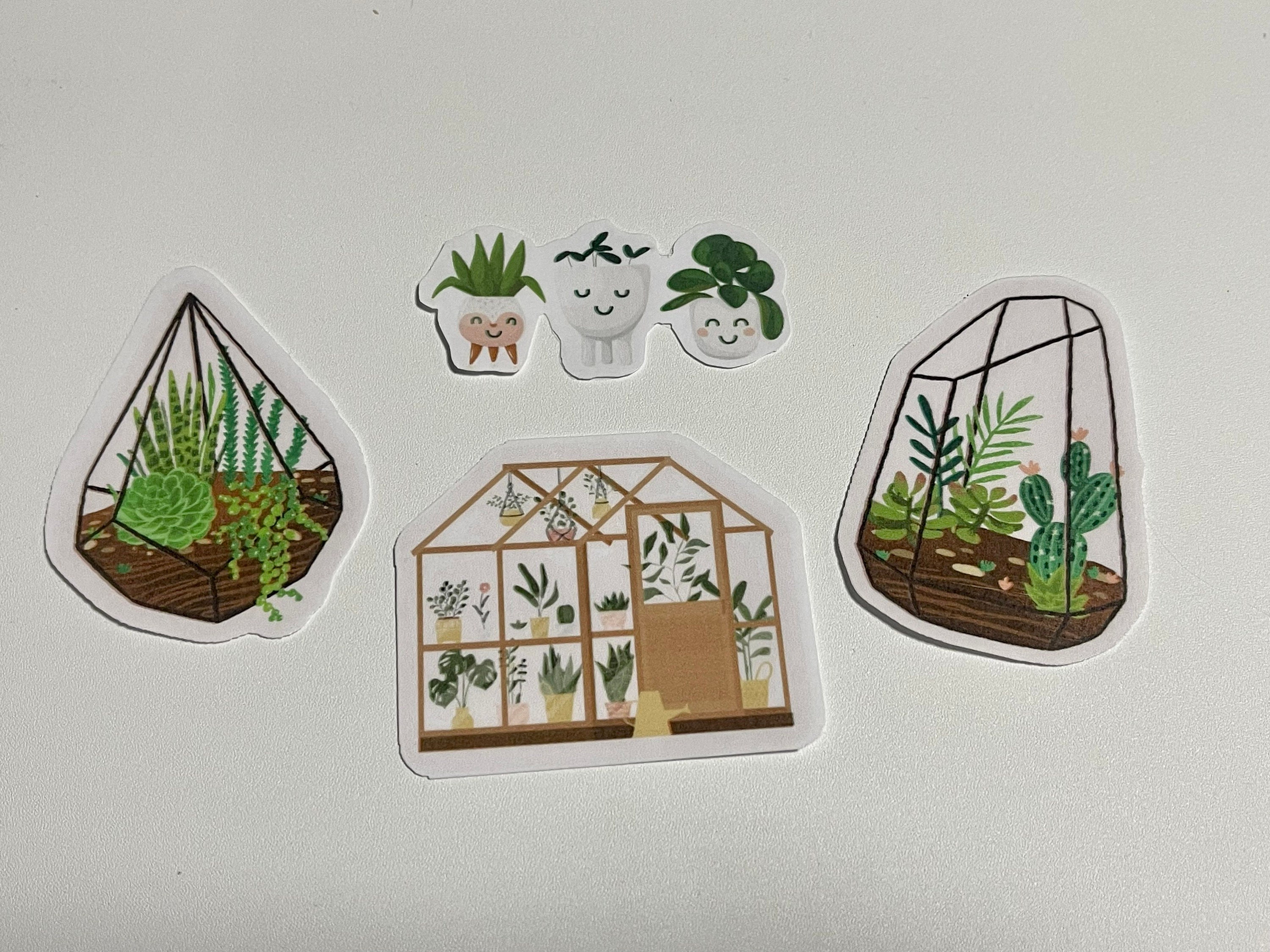Greenhouse Sticker Pack - Etsy