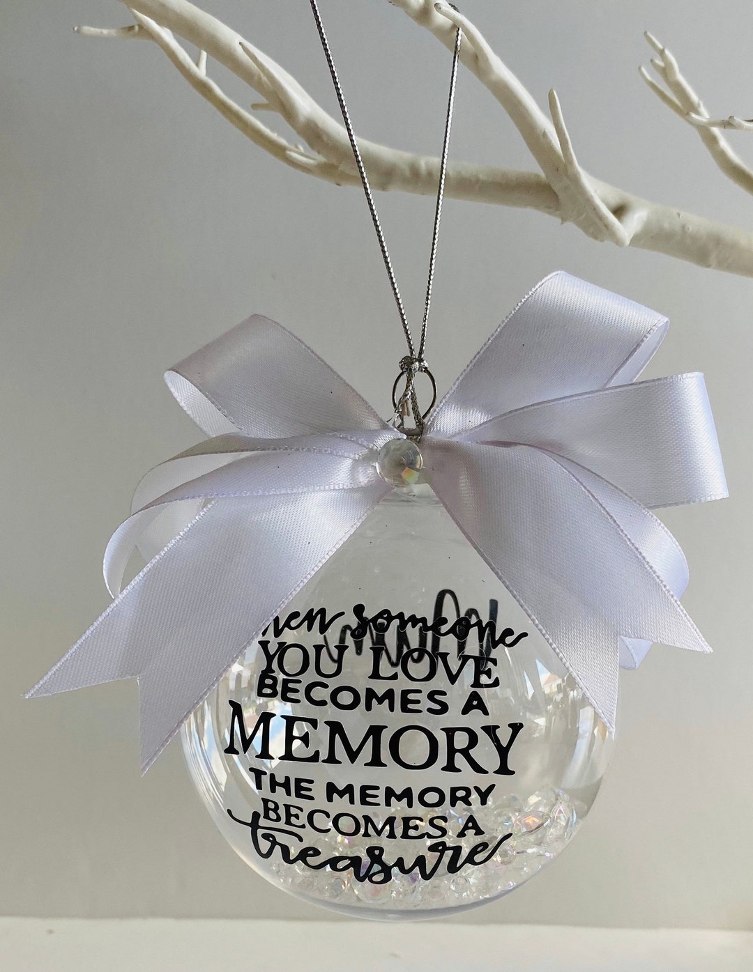Memorial Bauble - Etsy UK