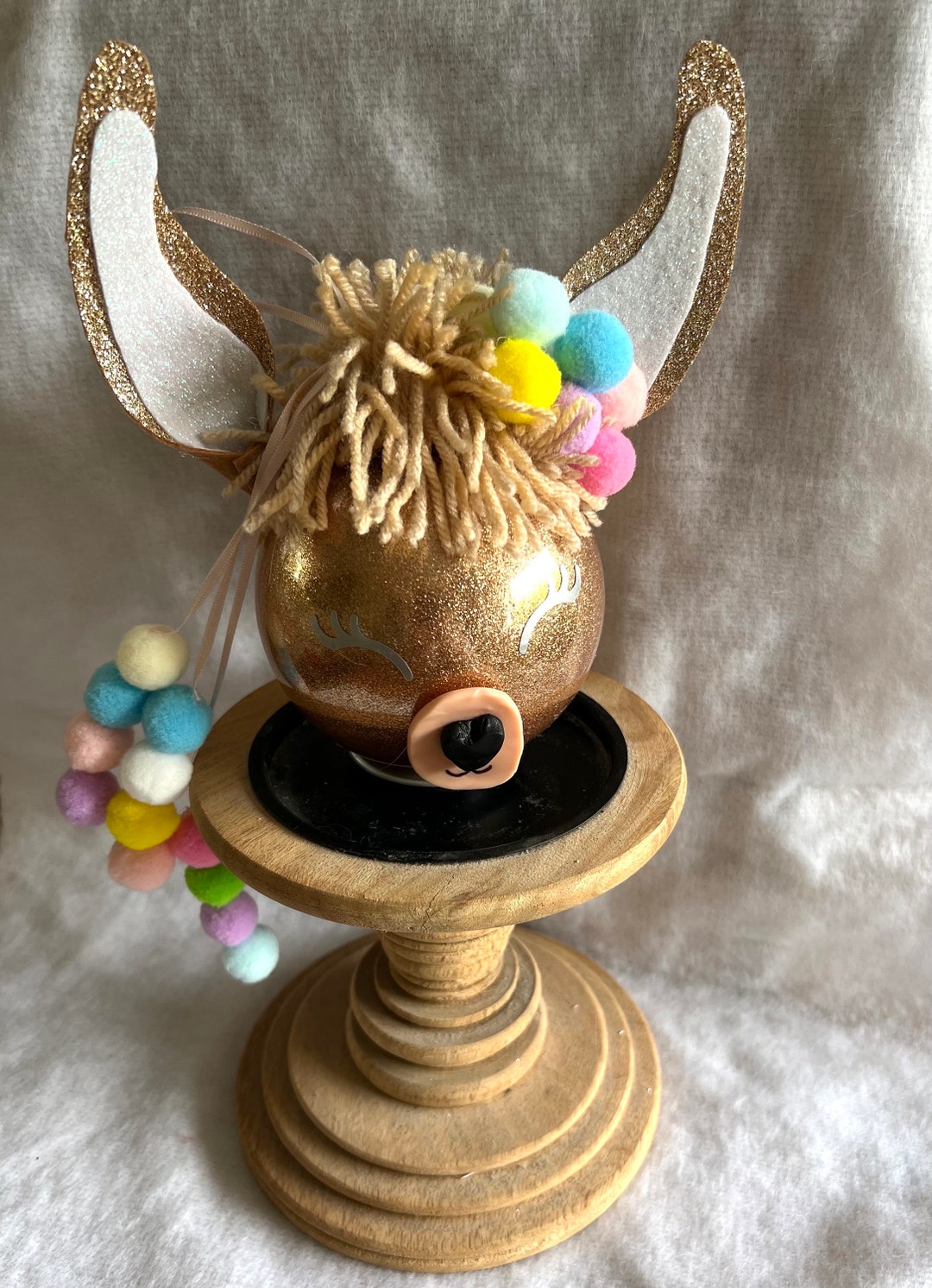 Carrie the Llama, Bauble, Decor, Hanging Decor, Llama, Alpaca, Farm ...