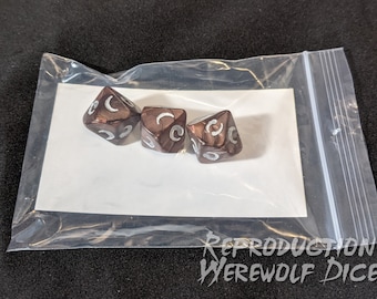 2020 Reproduction Werewolf 5 Auspice Dice Set - Etsy