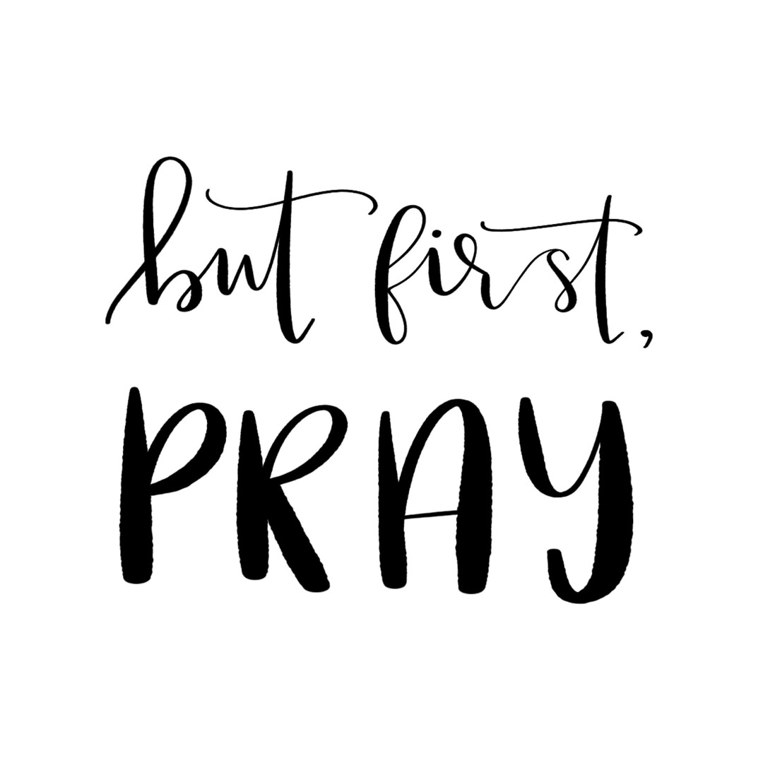 But First, Pray - Etsy