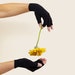 Classic Black Compression Gloves for Arthritis, Hand Pain, Hand Therapy ...