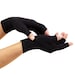Classic Black Compression Gloves for Arthritis, Hand Pain, Hand Therapy ...