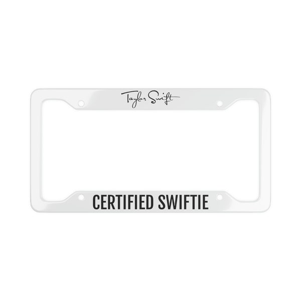 Taylor Swiftie License Plate Frame - Etsy