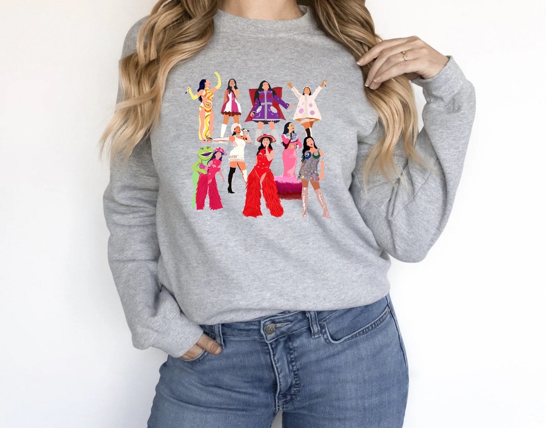 Katy Perry PLAY Character Illustrations - Crewneck Sweatshirt - Adult ...