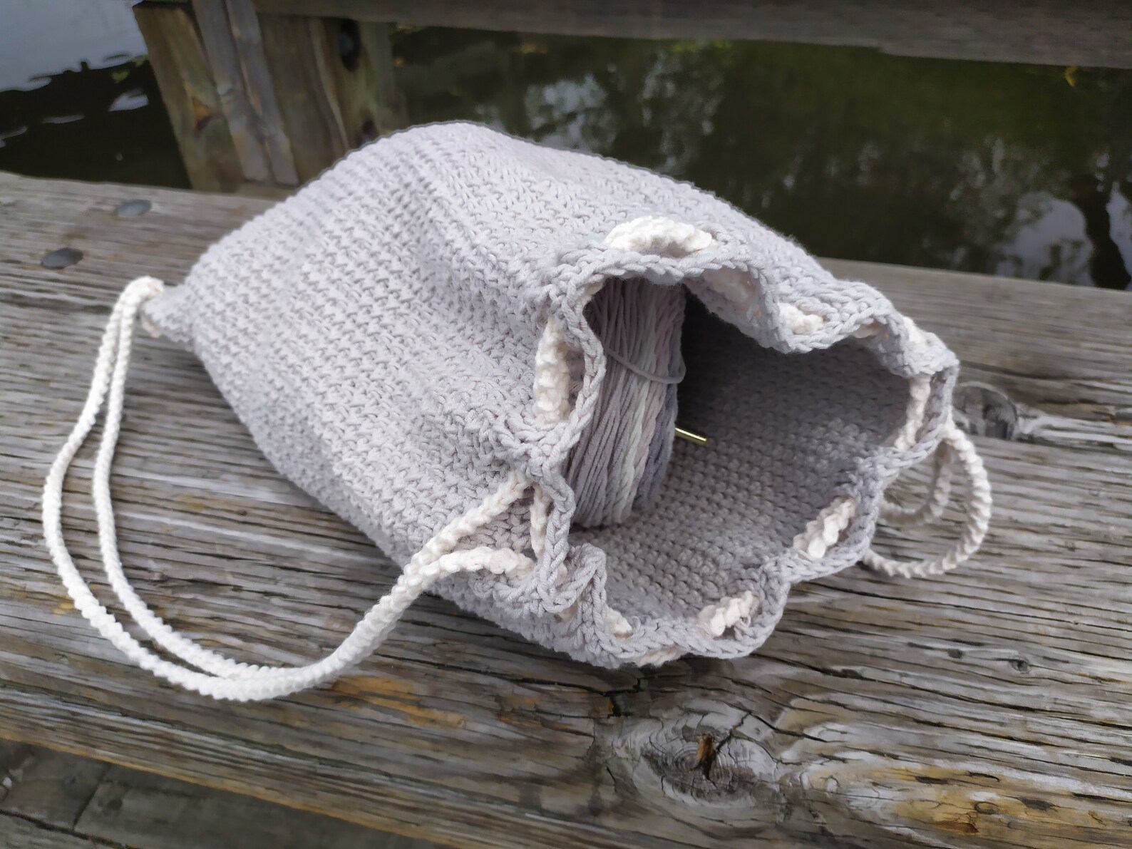 Crochet Pattern Backpack Lotus Backpack Crochet Drawstring - Etsy