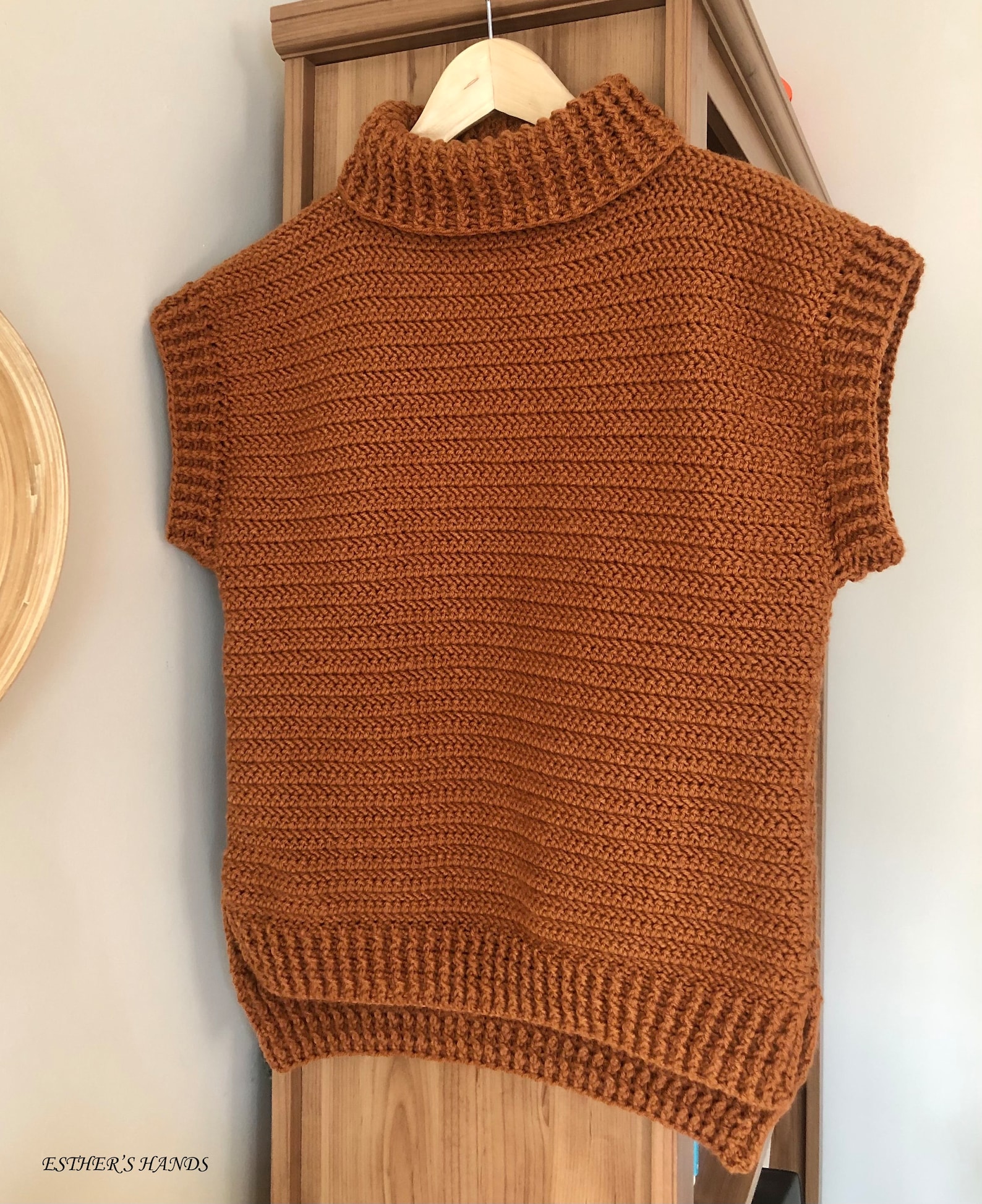 CROCHET PATTERN / Brooklyn Slipover / Crochet Slipover / Crochet Vest ...
