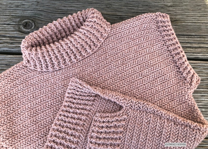 CROCHET PATTERN / Brooklyn Slipover / Crochet Slipover / Crochet Vest ...