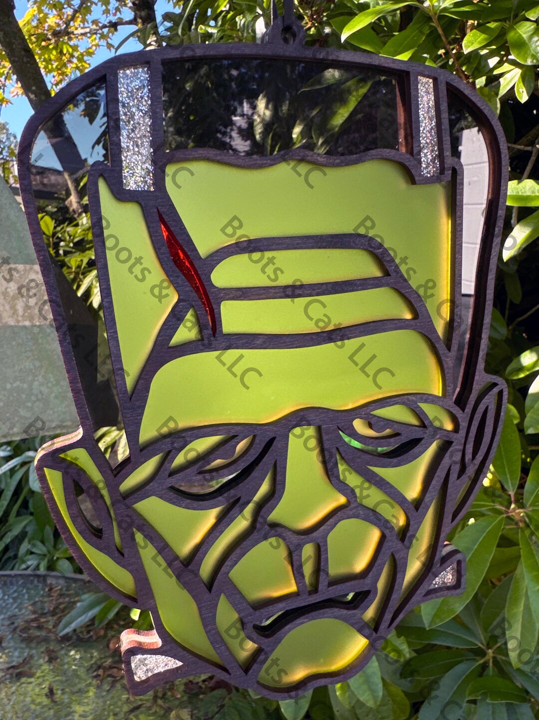 Frankenstein Suncatcher / Wall Decor / Window Decor / Bride's Sidekick ...