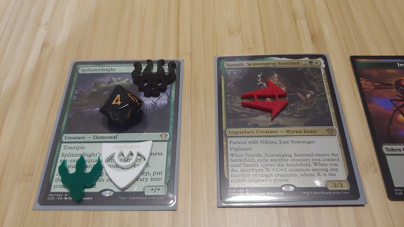 Magic the Gathering Ikoria Keyword Counters in Opaque Acrylic - Etsy