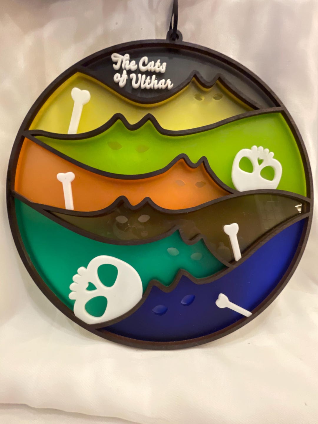 The Cats of Ulthar / HP Lovecraft / Stained Glass-like Suncatcher - Etsy