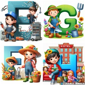 ABC Alphabet Occupations Jobs Digital Download - Etsy