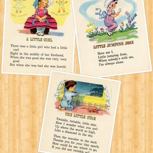 Mother Goose Digital Download Printable 30 Photos - Etsy