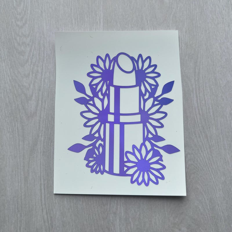 Sunflower Lipstick Case - Etsy