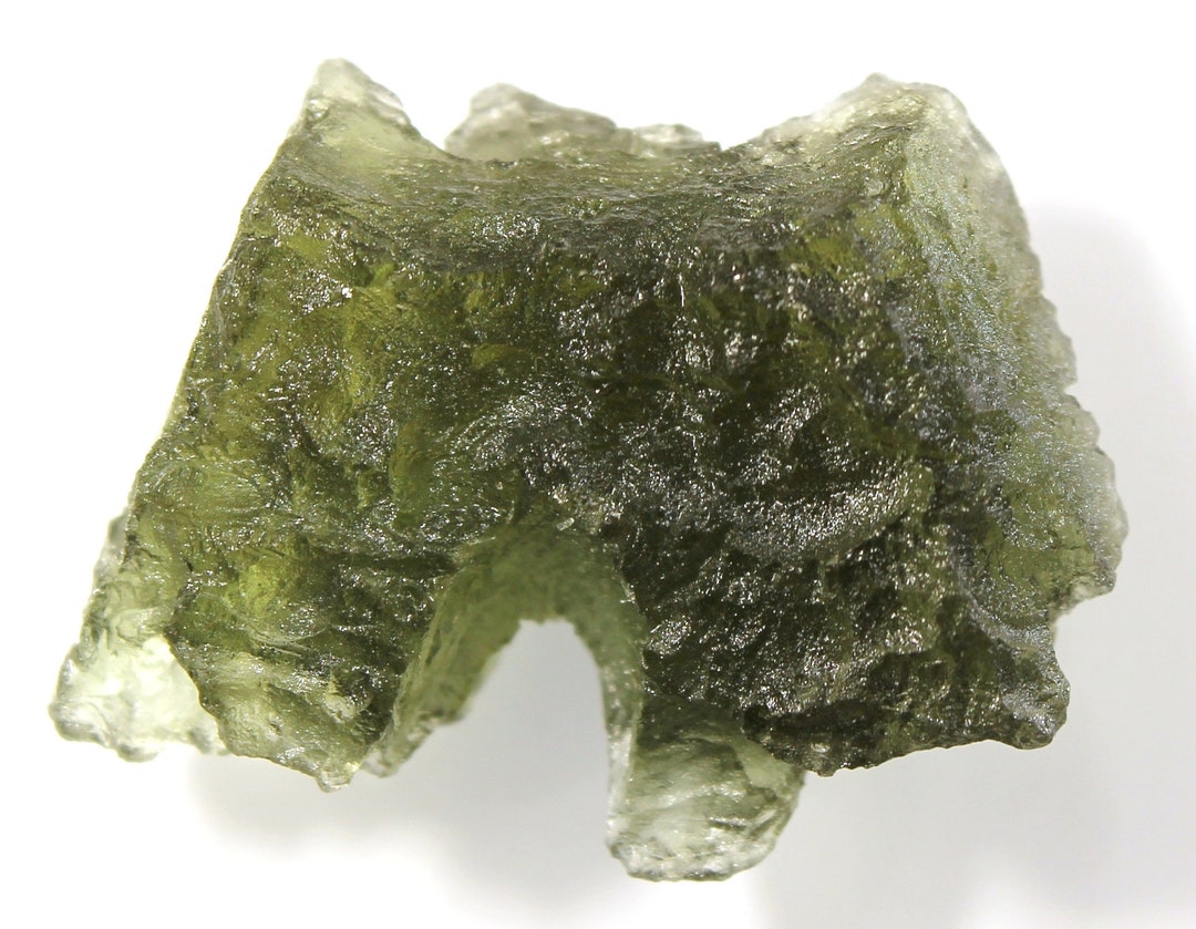 Natural Czech Moldavite From Chlum - 2020, 3.85 Grams, 25x17x9 Mm ...