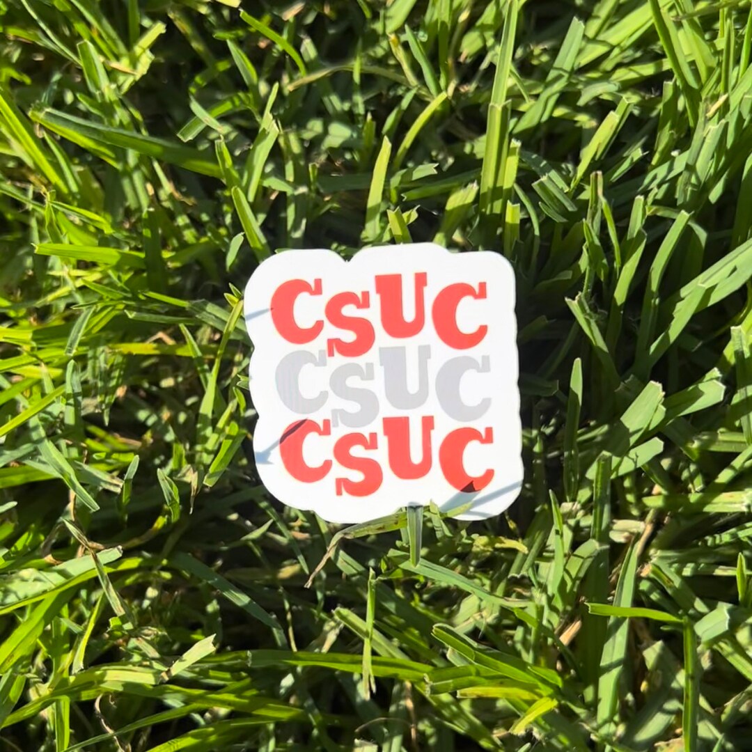 CSU Chico Sticker CSUC Chico State Sticker Chico - Etsy