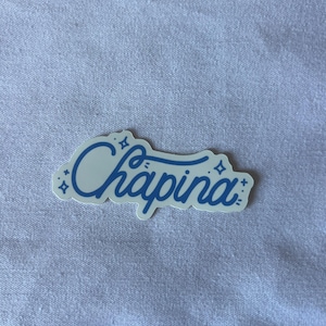 Chapina Sticker Guatemala Guatemalan Central American Sticker Vinyl ...