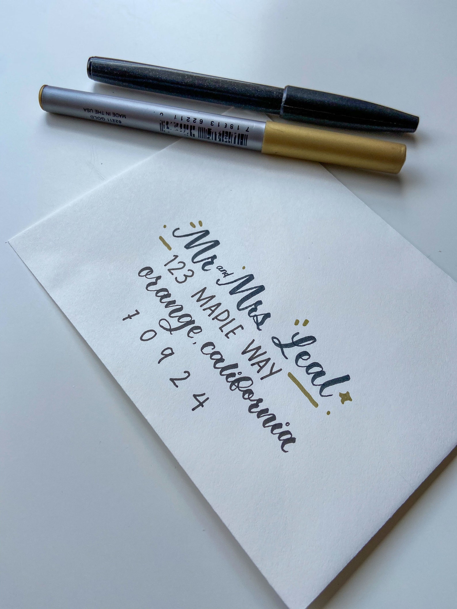 Custom Envelope Addressing Handlettered Addressing Custom - Etsy