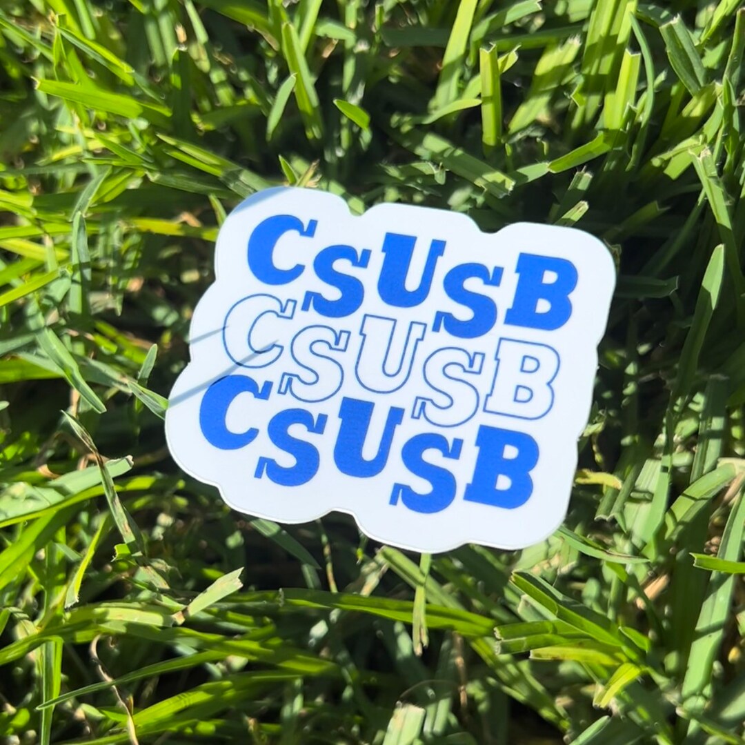 CSU San Bernardino Sticker CSUSB Sticker Cal State San Bernardino ...