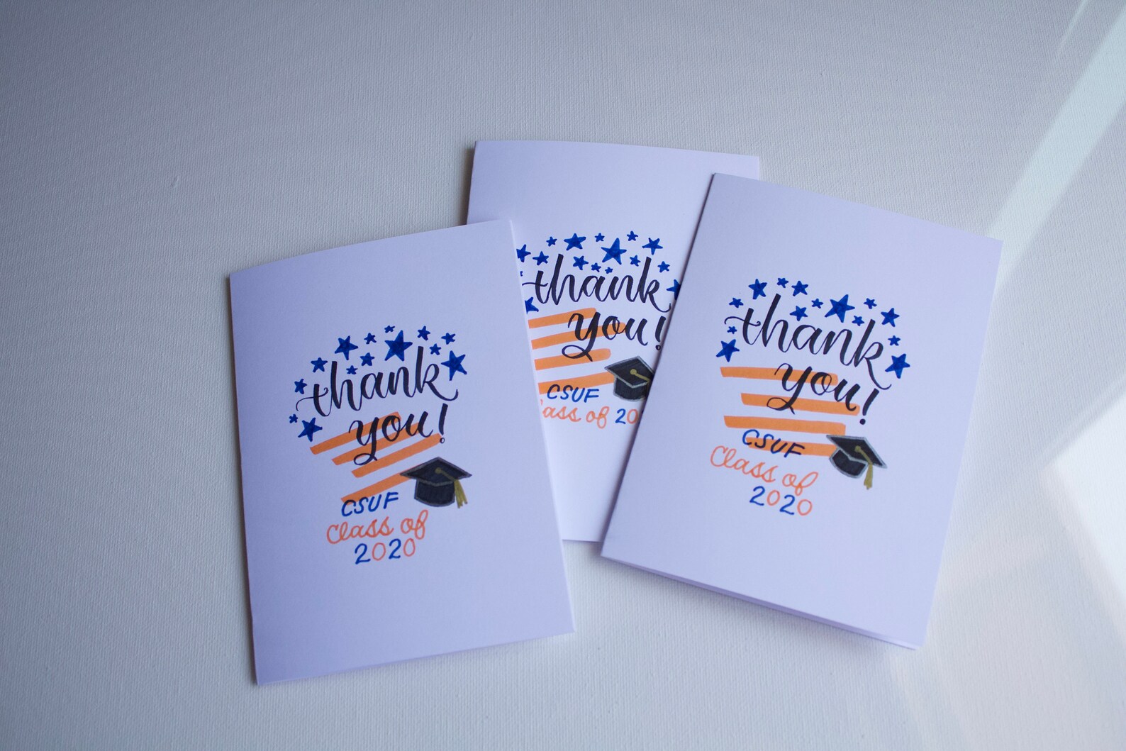 Thank You Cards Graduation Thank You Cards Greeting Cards - Etsy
