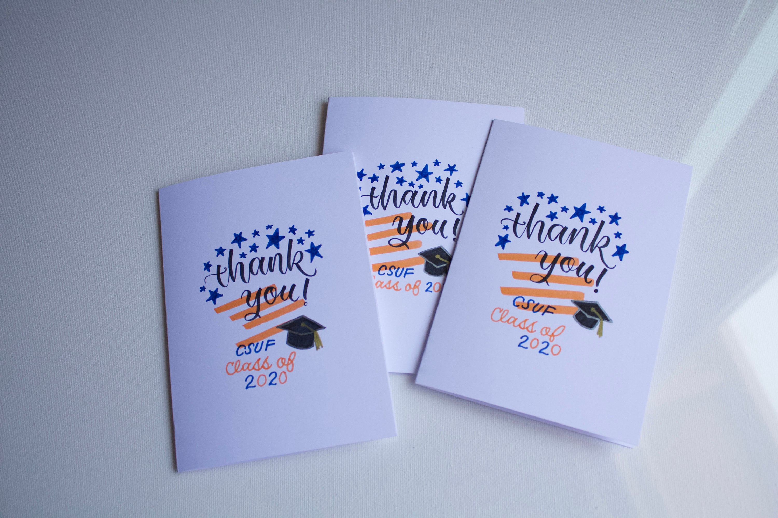Thank You Cards Graduation Thank You Cards Greeting Cards - Etsy