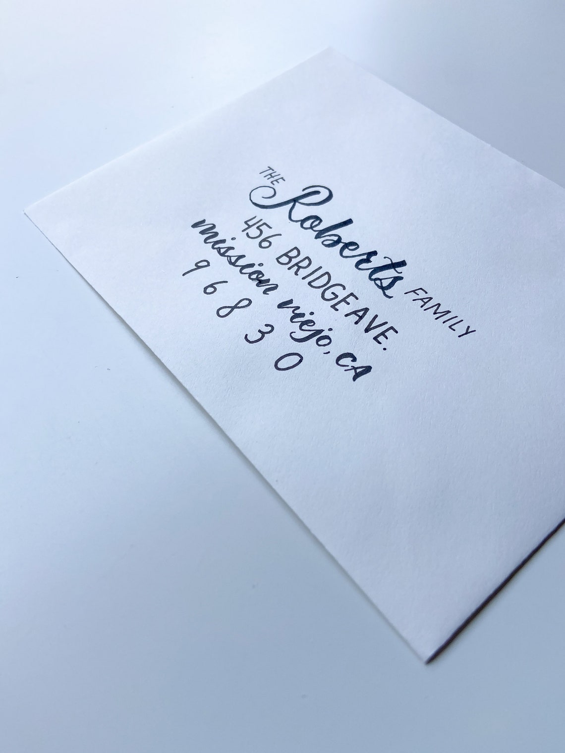 Custom Envelope Addressing Handlettered Addressing Custom | Etsy