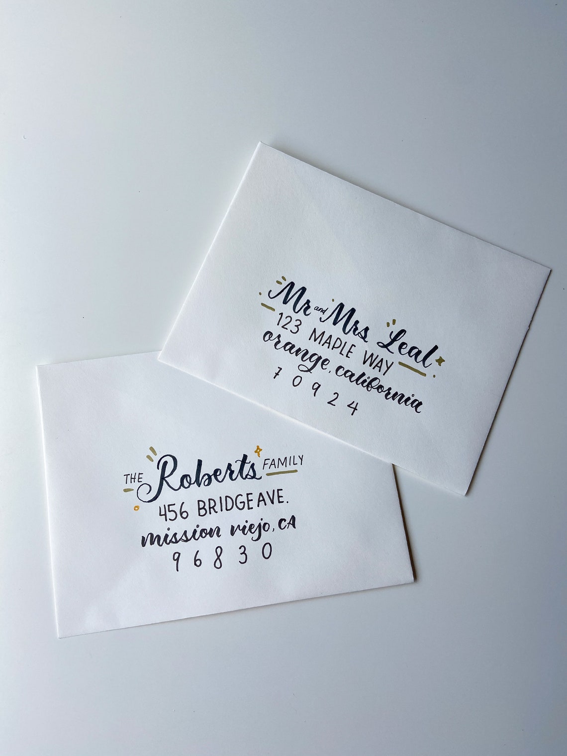 Custom Envelope Addressing Handlettered Addressing Custom | Etsy